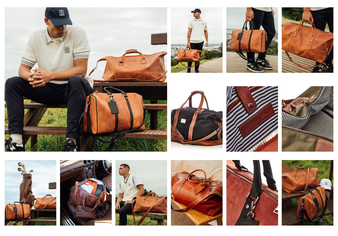 Leather Bags | Modest Vintage Player Fine Leather Sporting Goods ...