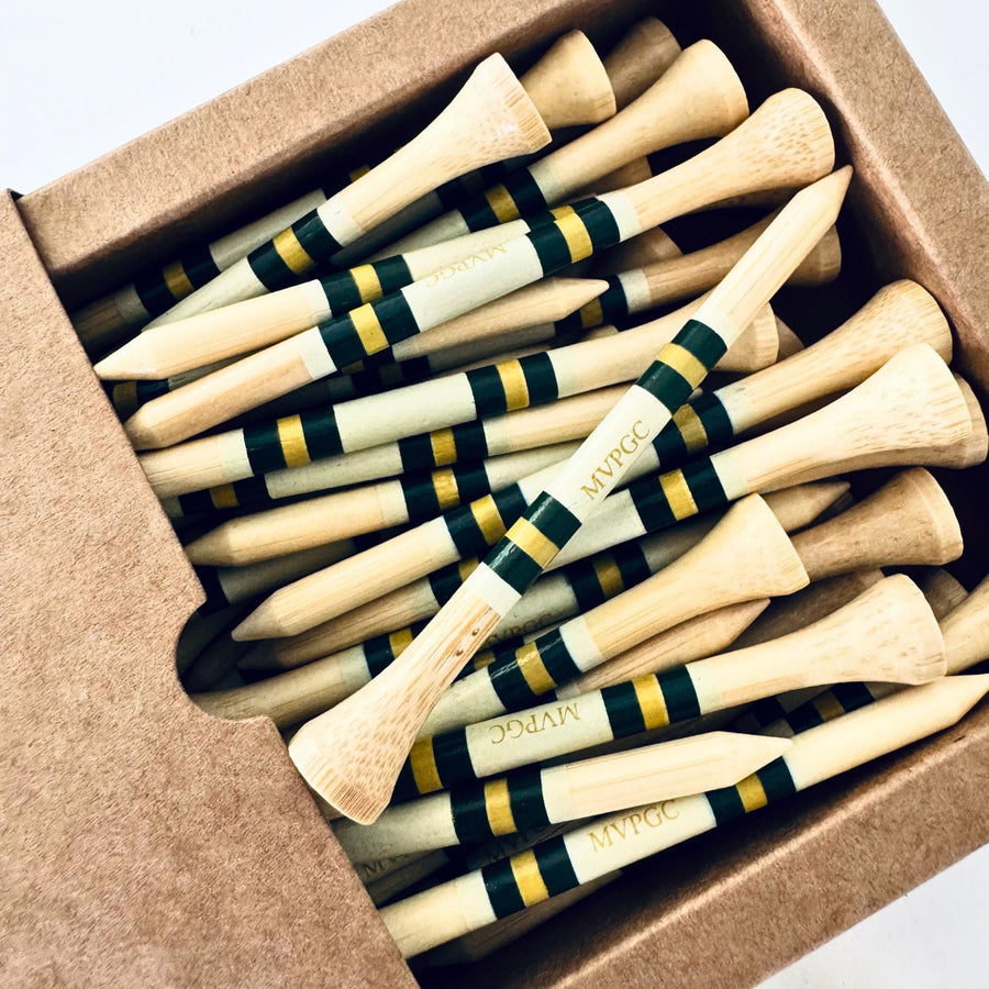 Eco-Friendly Bamboo Golf Tees - Pack of 50 – MODEST VINTAGE PLAYER LTD