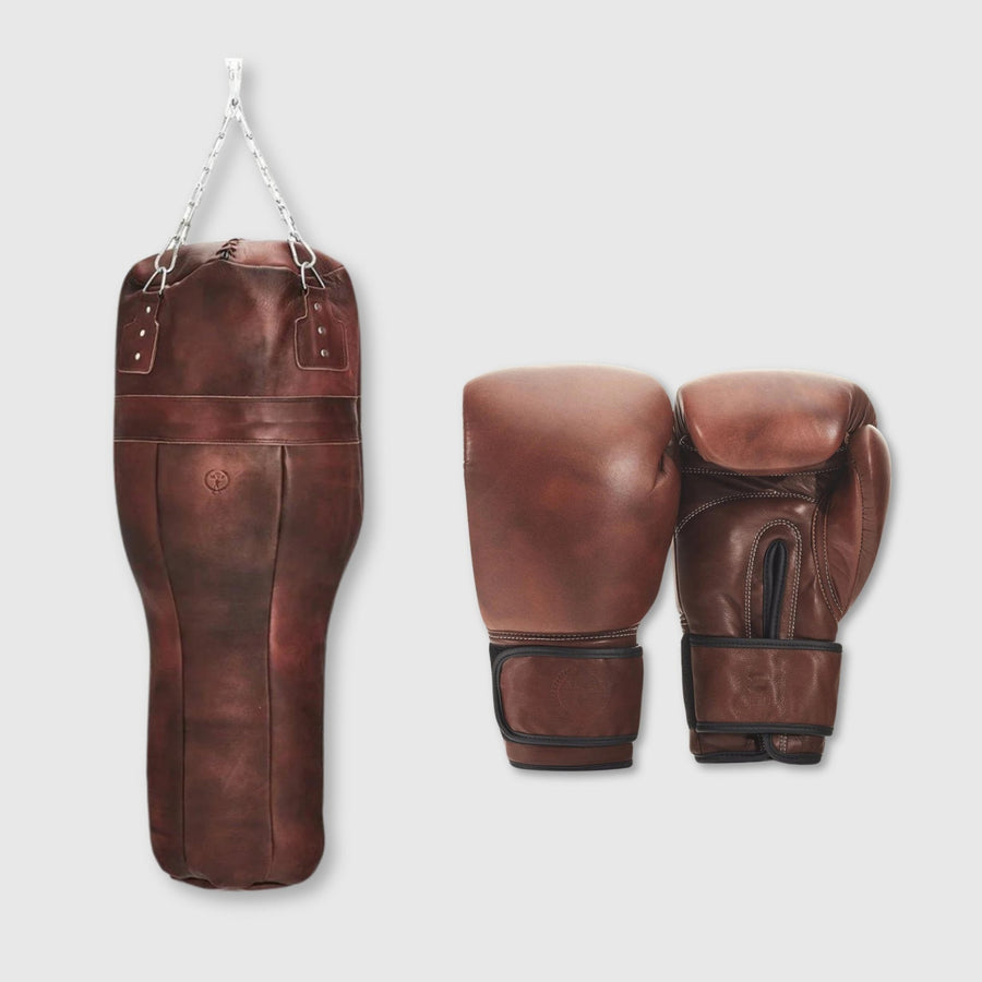 Heavy Punching Bags - Designer Vintage Style Leather | The MVP – MODEST ...